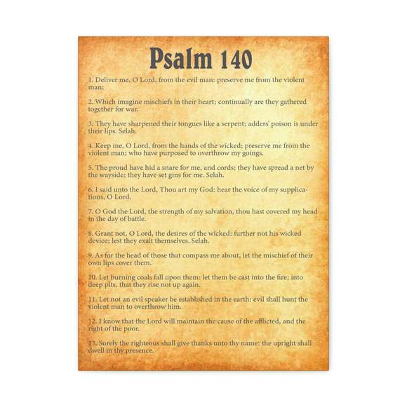Express Your Love Gifts | Art | Scripture Sign Psalm 4 Chapter Gold Bible Canvas Christian Wall ...